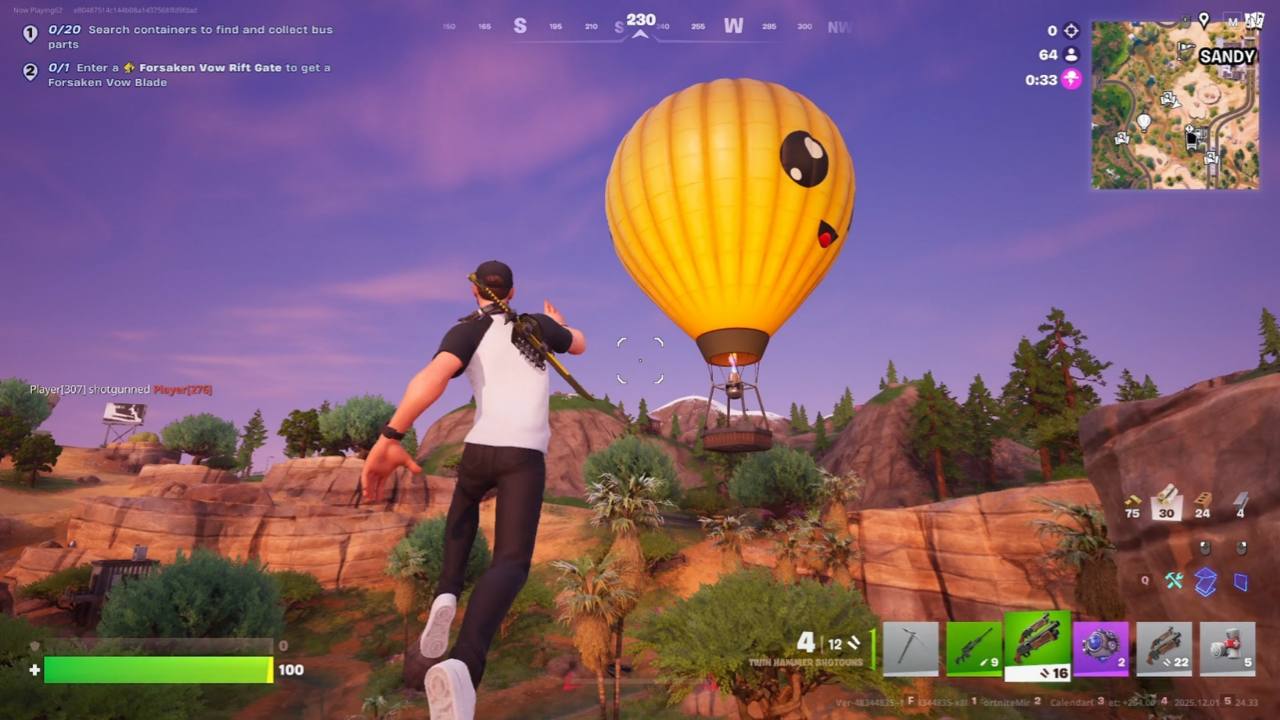 Fortnite: How To Find And Use Hot Air Balloon – afkgamingglobal.com